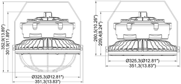 Projecteur LED [ATEX] [Faro] [150W] | ELED industrial